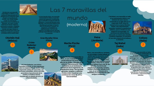 7 Maravillas del Mundo | Genially