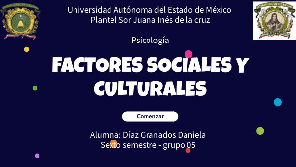 Factores sociales y culturales