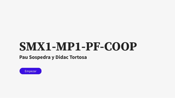 SMX1-MP1-PF-COOP | Genially