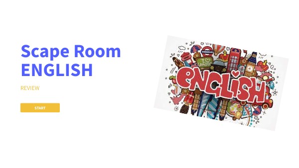 Escape Room English | Genially