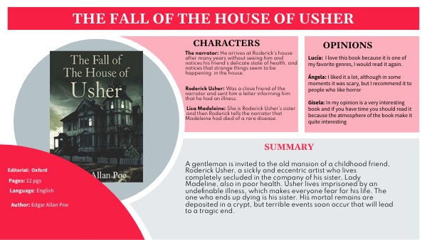 THE FALL OS THE HOUSE OF USHER | Genially