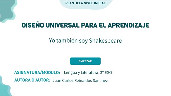 Yo también soy Shakespeare