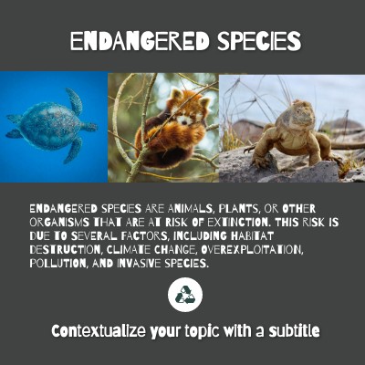 Endangered Species | Genially