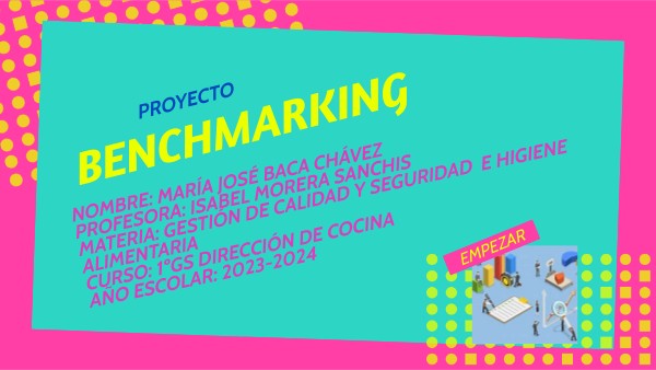 PROYECTO BENCHMARKING SiH Maria José Baca Chávez