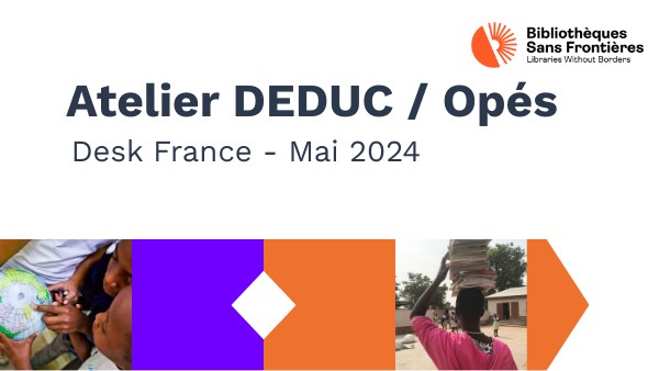 Atelier DEDUC / Opés - FR