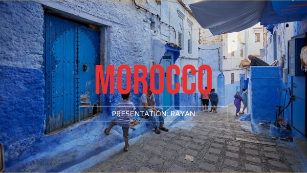PRESENTATION MOROCCO | Genially