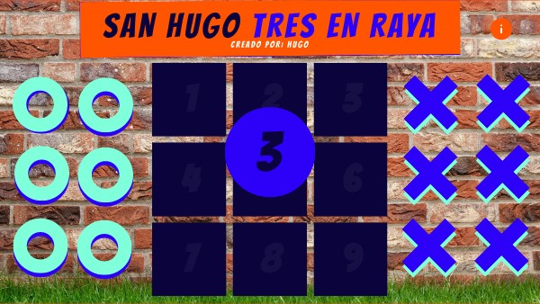 Tres en raya de san hugo | Genially