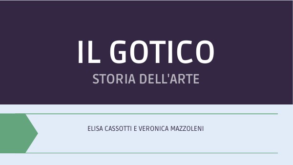 Il Gotico | Genially