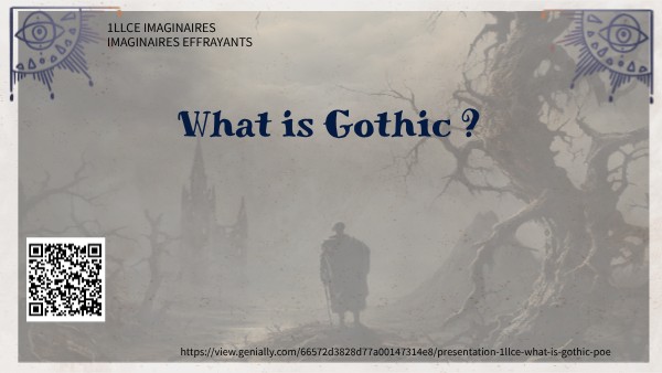 1LLCE WHAT IS GOTHIC ? / POE