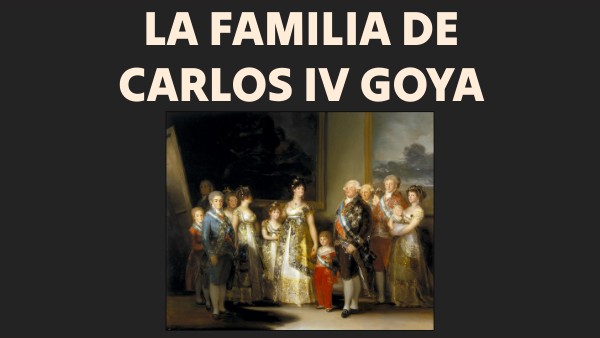 CARLOS IV GOYA