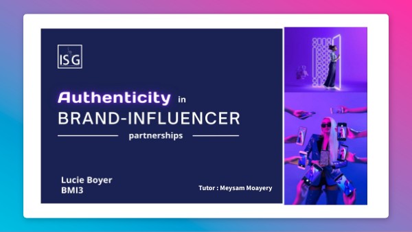 Authenticity in Brand-Influencer Partnerships