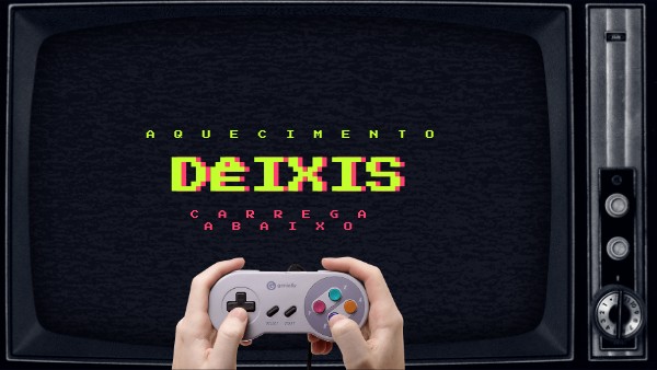 Dêixis: pessoal, espacial e temporal