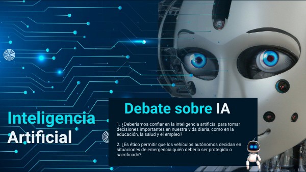 Inteligencia artificial debate | Genially
