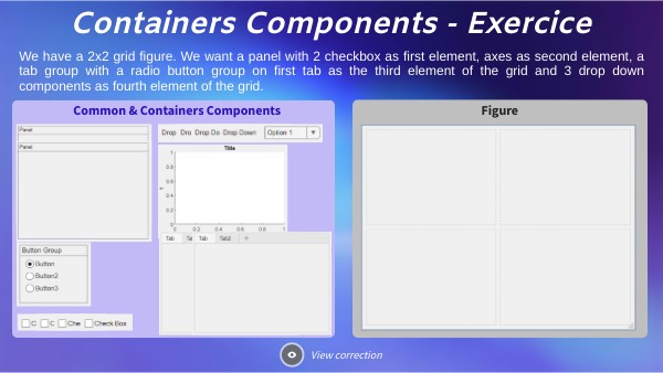 Exercise: Containers Components
