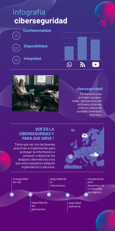 Infografía ciberseguridad | Genially