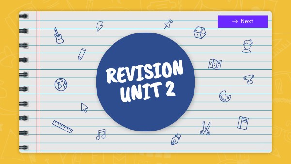Revision Unit 2