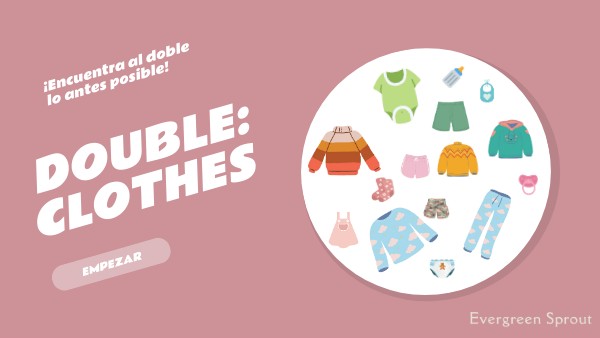 Double Clothes Game | Genially