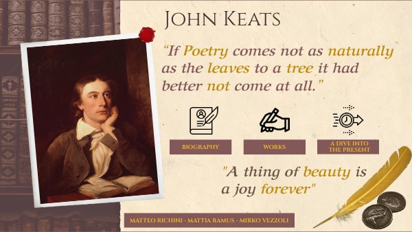 John Keats Ramus - Richini - Vezzoli