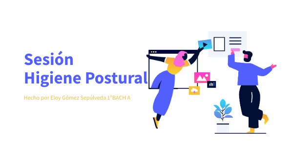 Sesión Higiene Postural