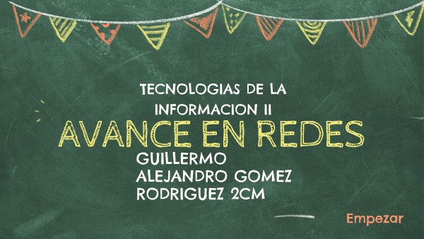 Gomez Rodrigez Guillermo Alejandro Avance en redes