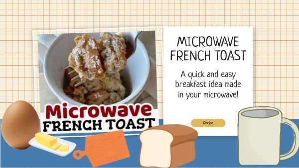 Microwave French Toast