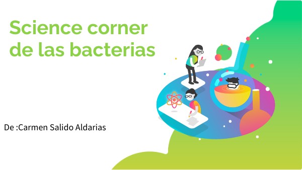 Science Corner De Las Bacterias