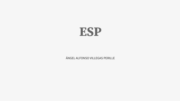 ESP | Genially