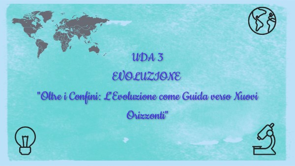 UDA 3 EVOLUZIONE