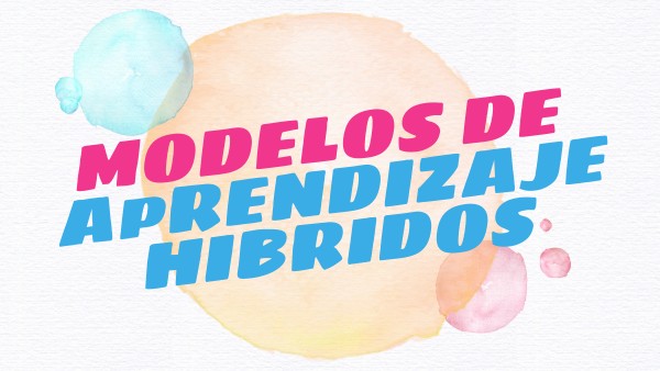 MODELOS DE ApRENDIZAJE HIBRIDOS | Genially