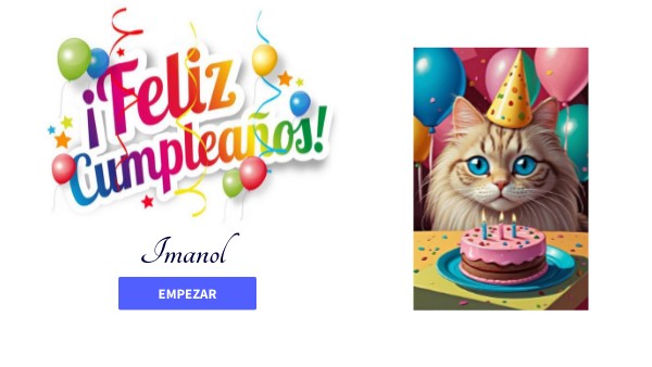 Cumpleaños de Imanol