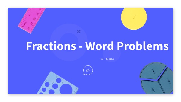 Y3-Maths-Fractions Word problems