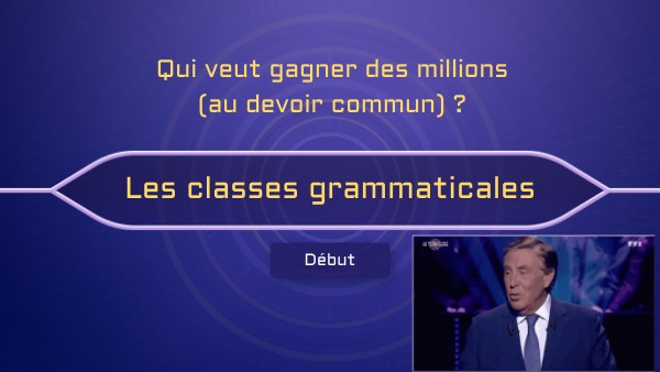 Le million grammatical ! | Genially