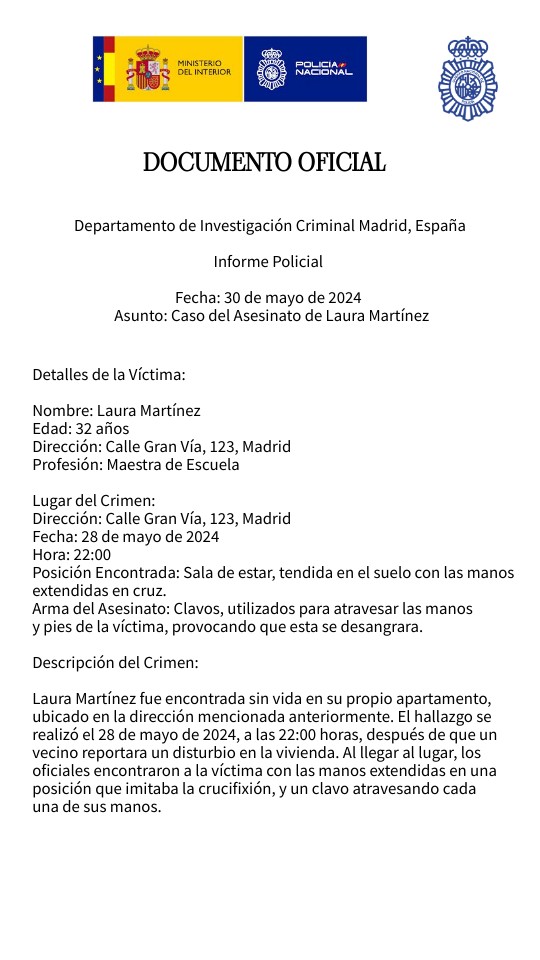 DOCUMENTOS POLICIALES