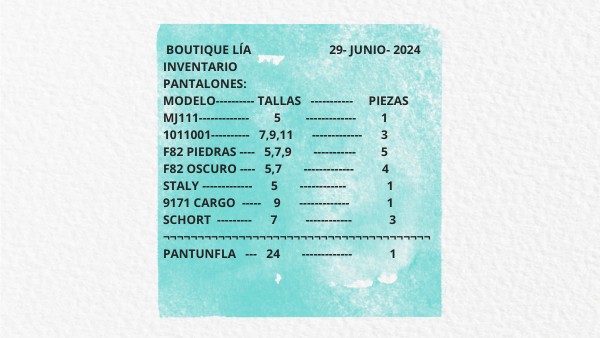 BOUTIQUE LÍA | Genially