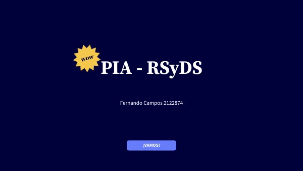 PIA - Fernando Campos | Genially