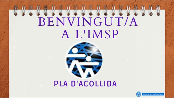 Pla d'acollida de l'IMSP