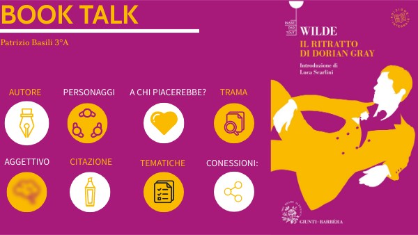 Book Talk "Il Ritratto Di Dorian Gray"