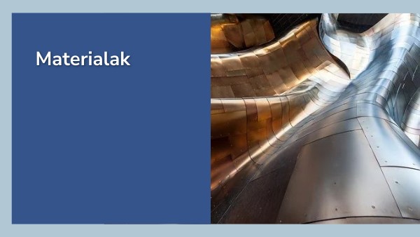 MATERIALAK | Genially