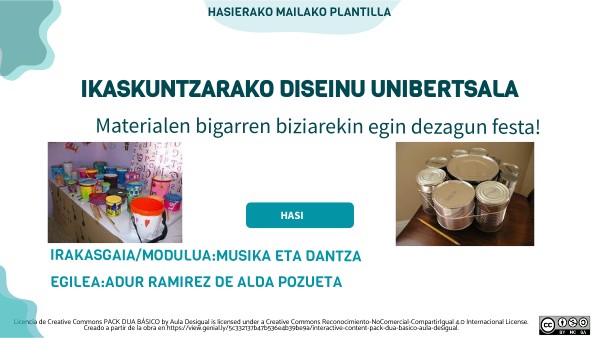 Euskera - DUA Inicial | Genially