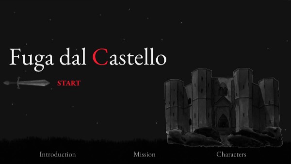 Fuga dal castello per la 1B ic gatto