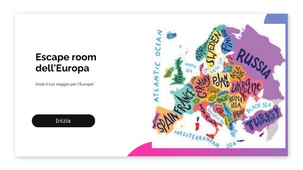 Escape room sull'Europa | Genially