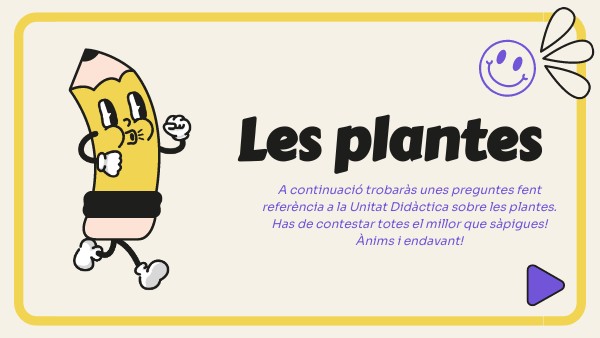 Les plantes
