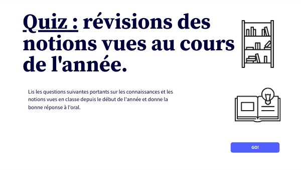 Copie - Essential Quiz | Genially