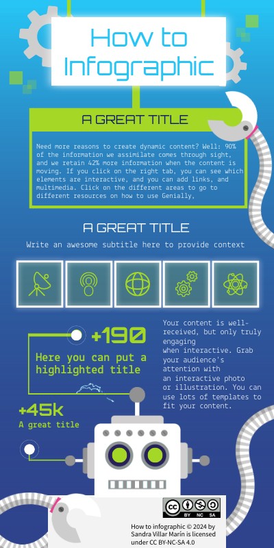 Web Development Task (Interactive Infographic) | Genially