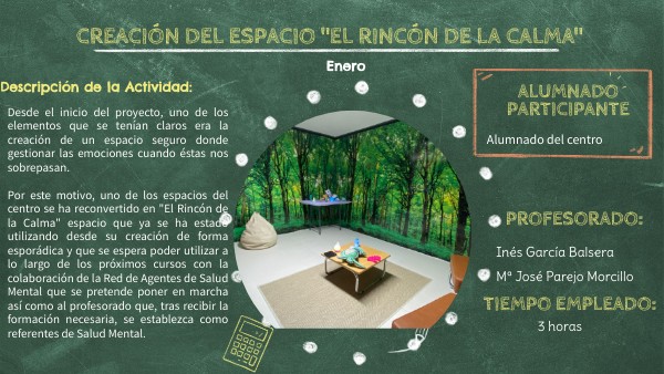 Creación Rincón de la Calma