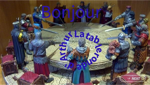 La table ronde | Genially