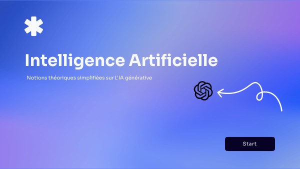 Cours IA générative | Genially