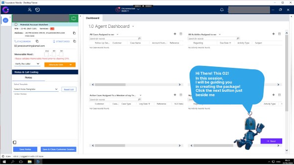 Change of Package | Genially