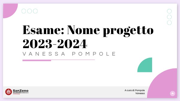 Presentazione Esame di Stato | Genially