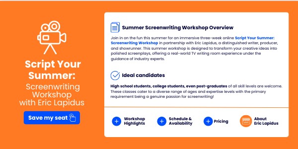 Screenwriting- HS-Summer Programs